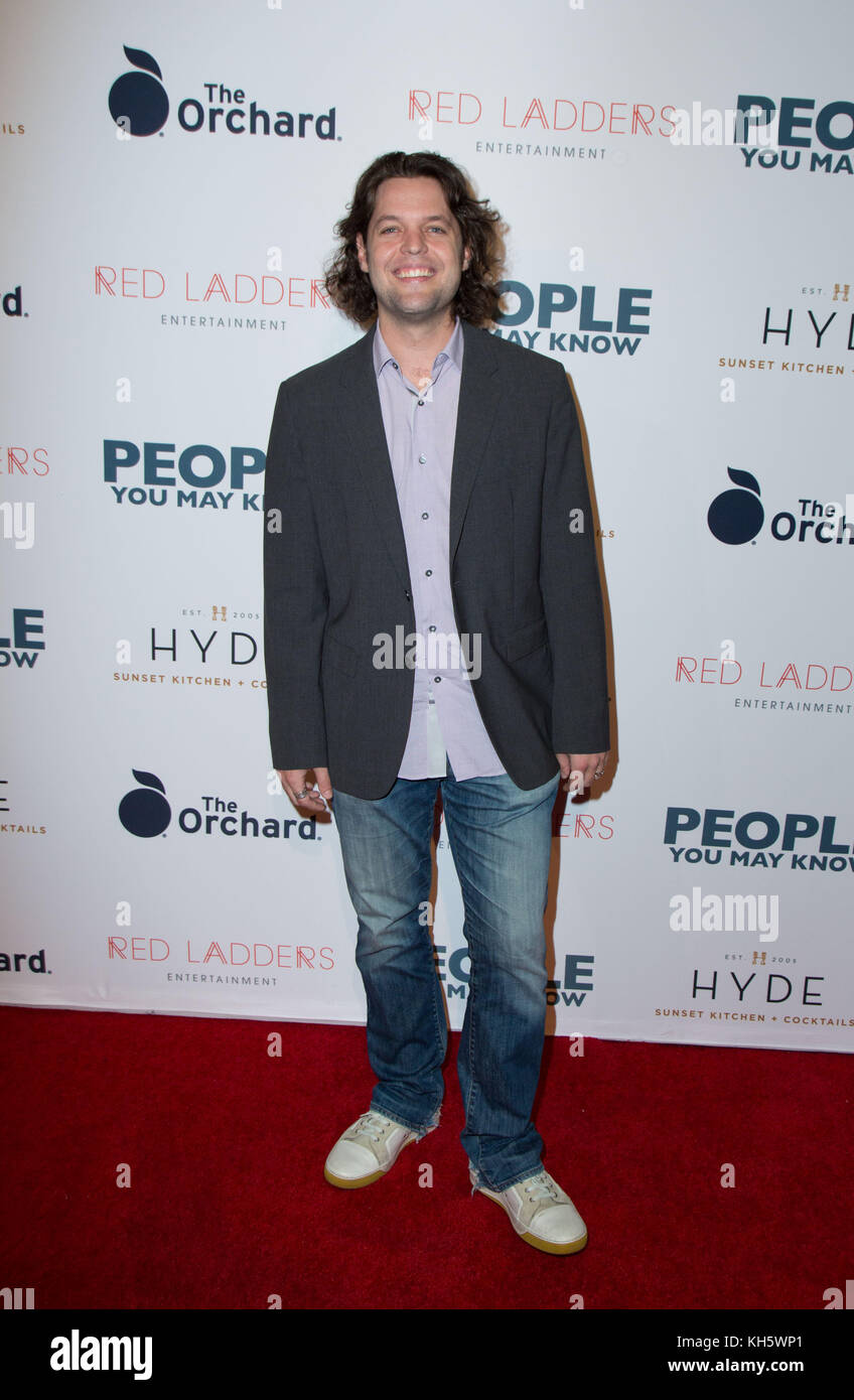 Los Angeles, USA. 13th Nov, 2017. Adam Westbrook attends the premiere ...
