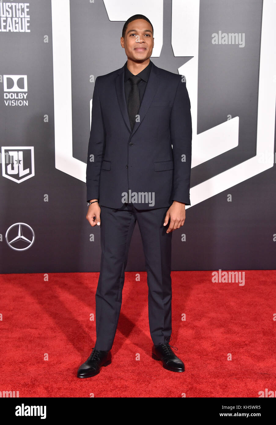 Hollywood, California, USA. 13th Nov, 2017. Ray Fisher arrives for the ...