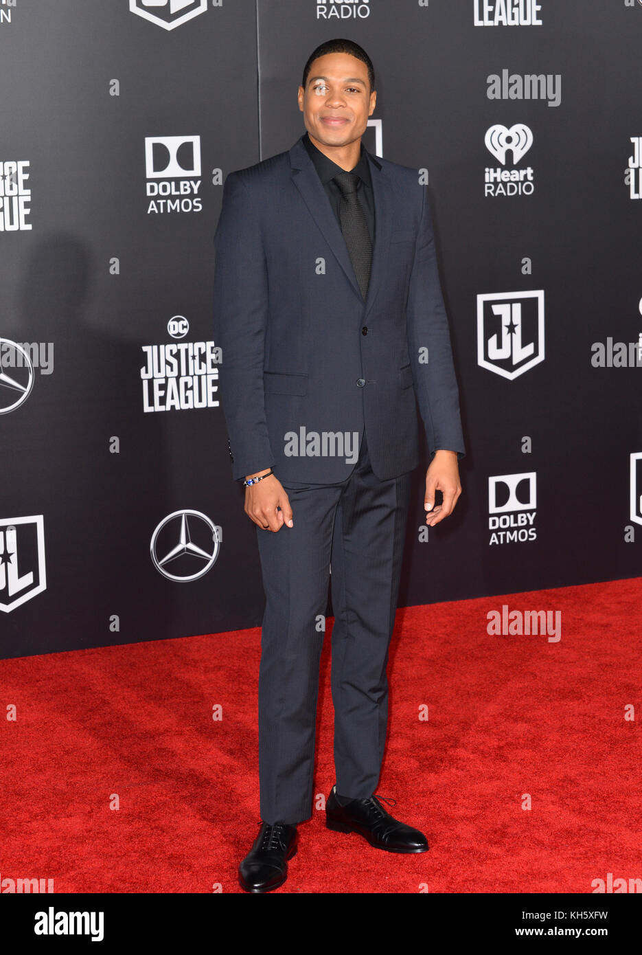 Los Angeles, USA. 13th Nov, 2017. Ray Fisher at the world premiere for ...