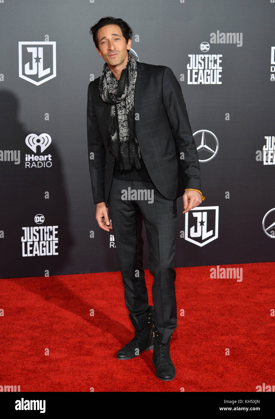 Los Angeles, USA. 13th Nov, 2017. Adrien Brody at the world premiere ...
