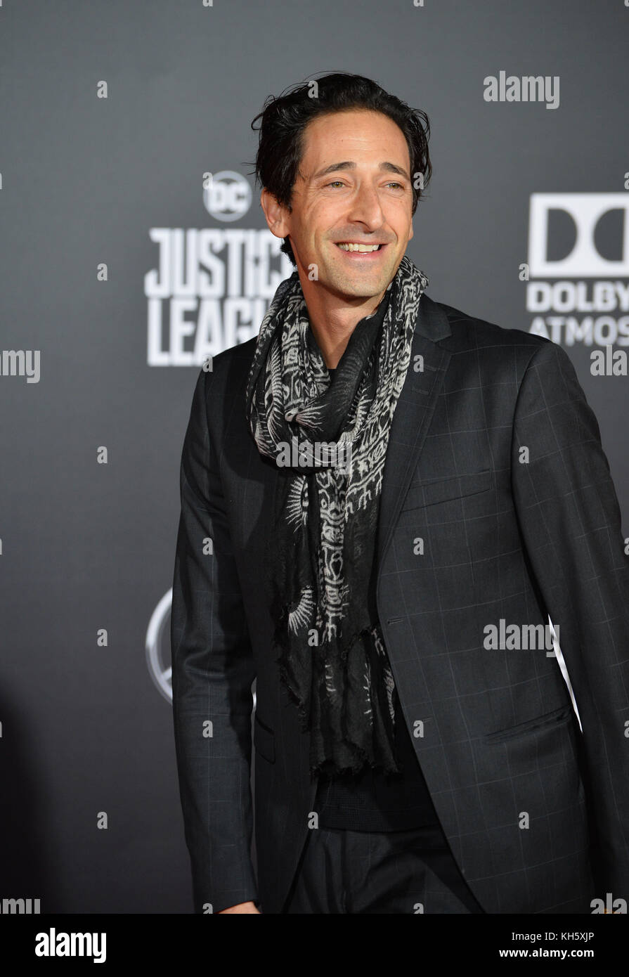 Los Angeles, USA. 13th Nov, 2017. Adrien Brody at the world premiere ...