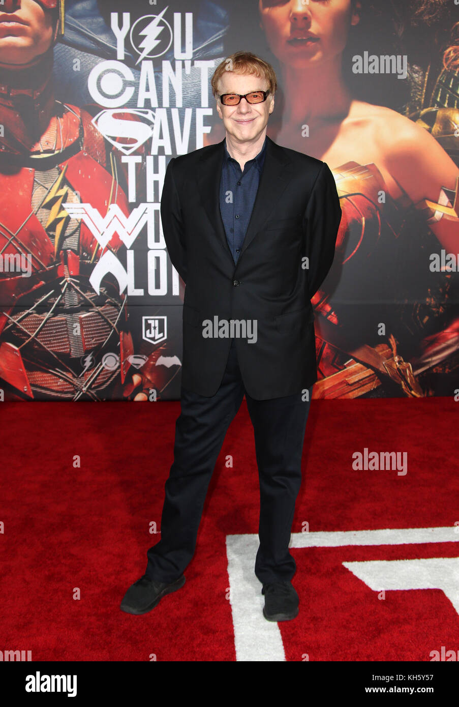 LOS ANGELES, CA - NOVEMBER 13: Danny Elfman, at the Justice League film ...