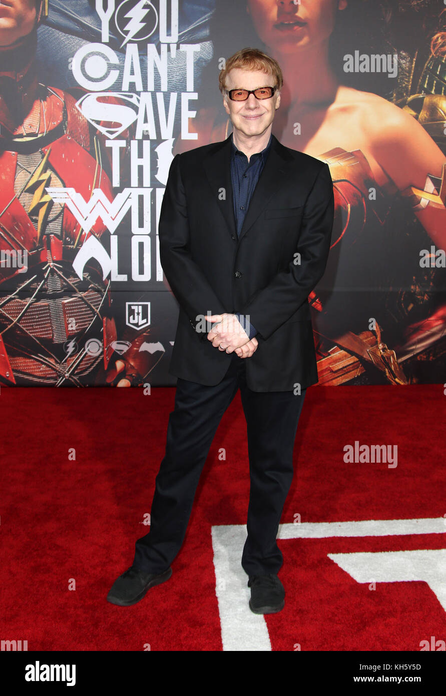 LOS ANGELES, CA - NOVEMBER 13: Danny Elfman, at the Justice League film ...