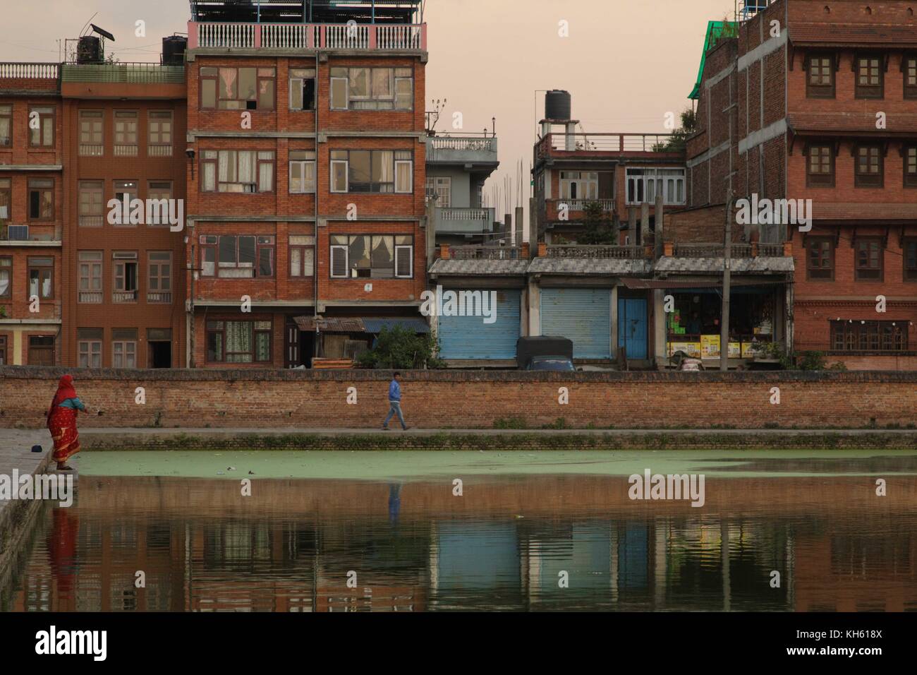Siddha pokhari bhaktapur hi-res stock photography and images - Alamy
