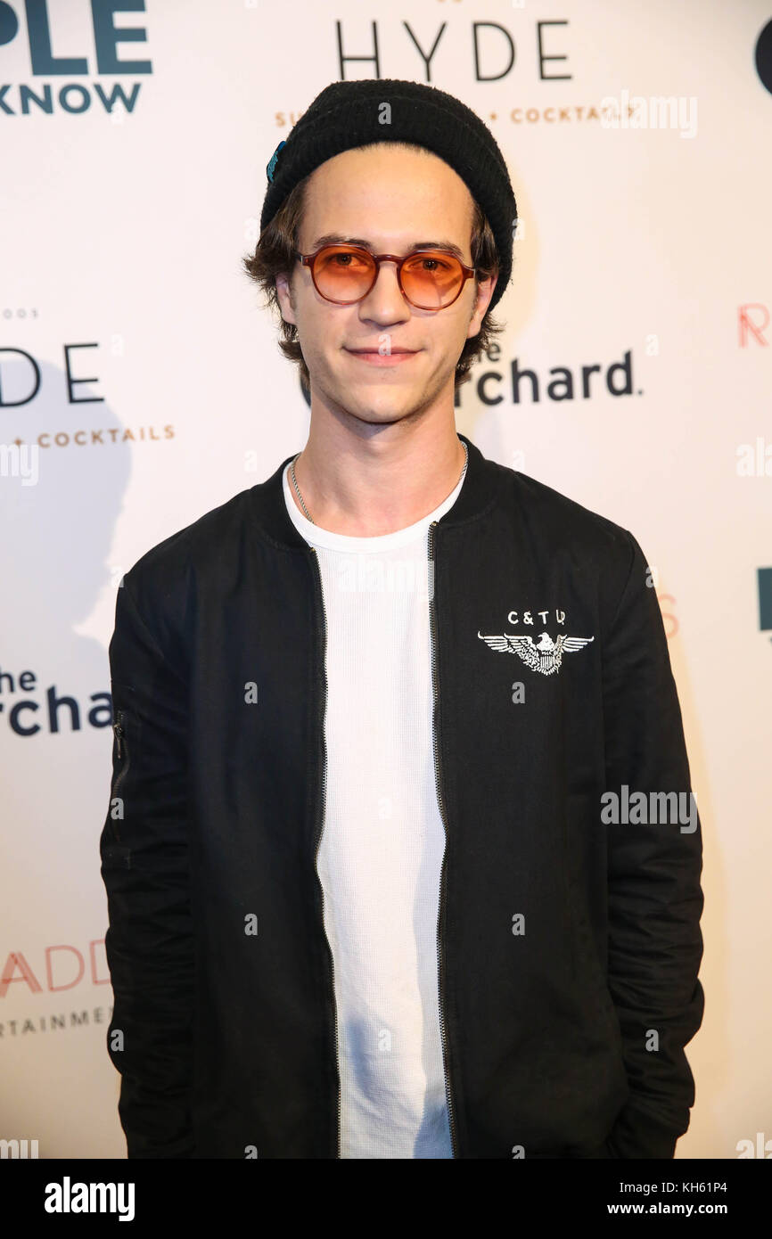 Los Angeles, Ca, USA. 13th Nov, 2017. Dillon Lane at People You May ...