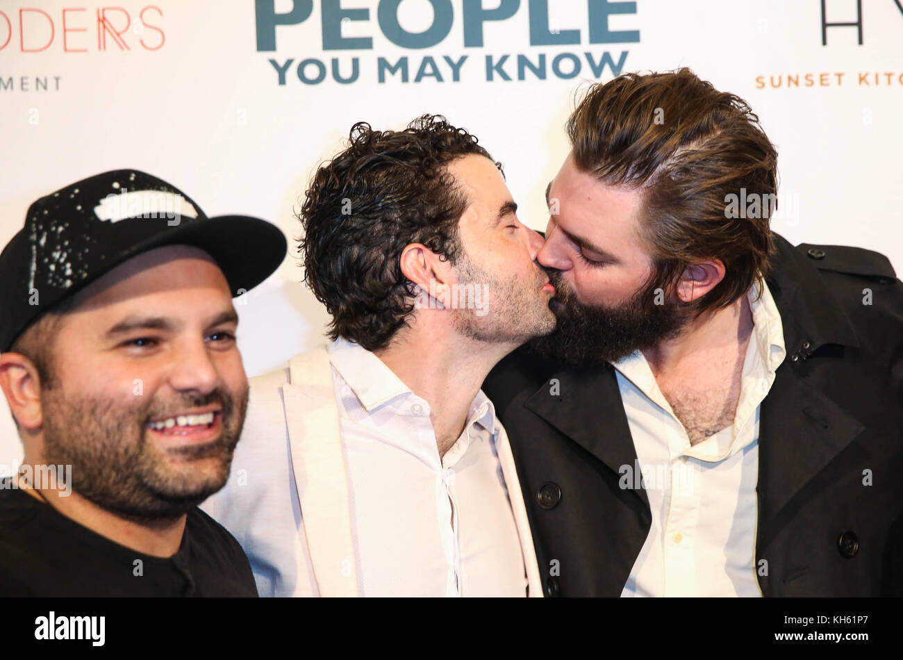 Los Angeles, Ca, USA. 13th Nov, 2017. Sherwin Shelati, Nick Rutherford ...