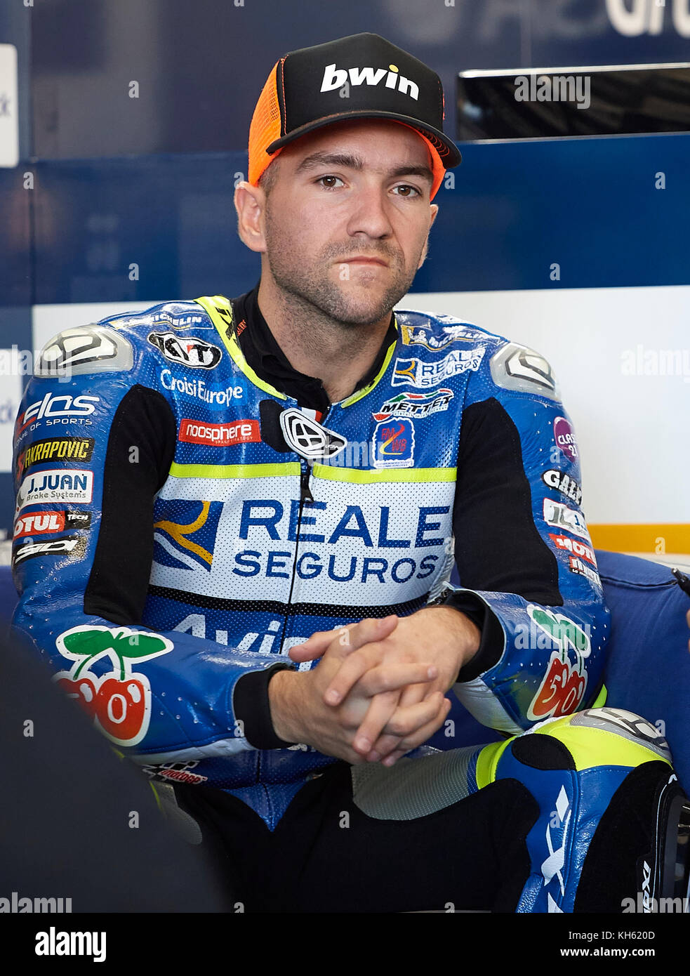 Valencia, Spain. 14th Nov, 2017. #10 Xavier Simeon (Belgian) Reale ...