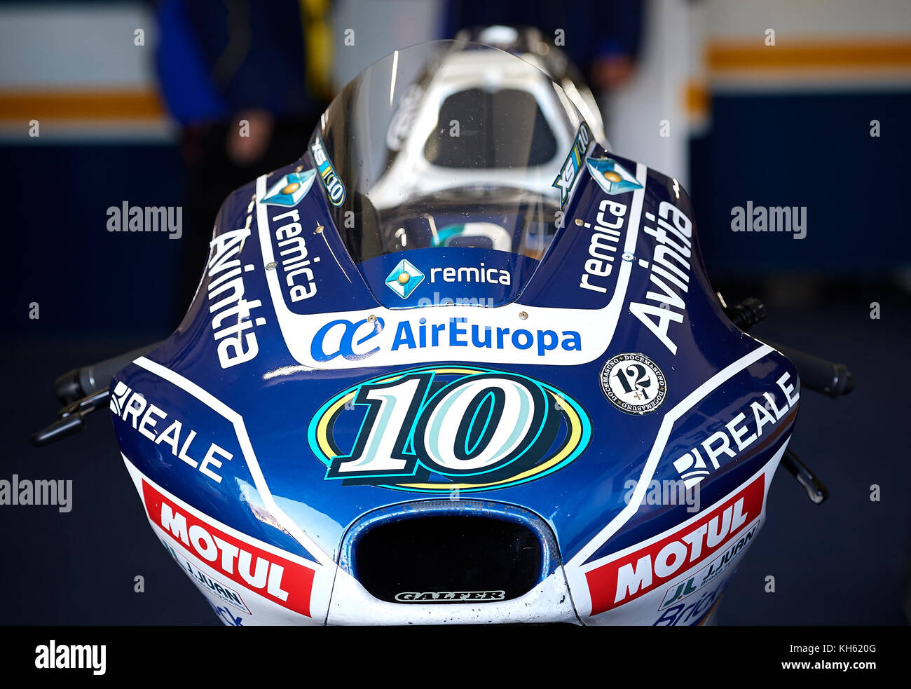 Valencia, Spain. 14th Nov, 2017. #10 Xavier Simeon (Belgian) Reale ...