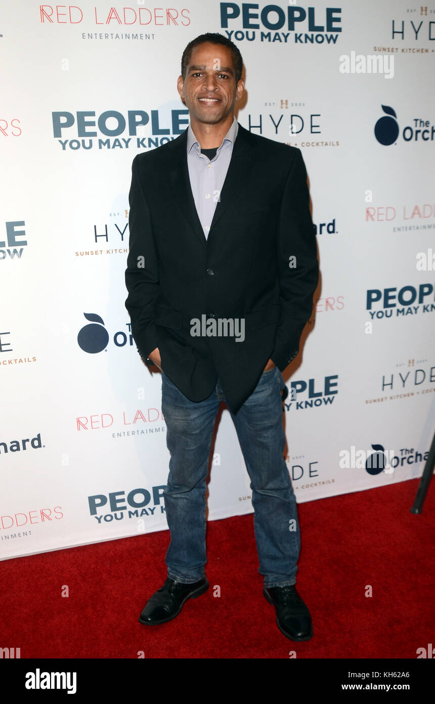 Los Angeles, Ca, USA. 13th Nov, 2017. Donn Swaby at People You May Know ...