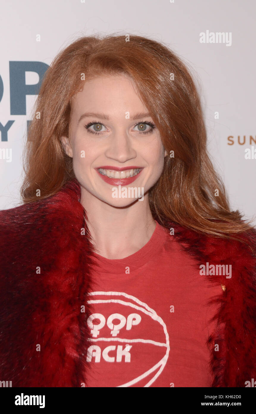 Los Angeles, Ca, USA. 13th Nov, 2017. Sarah Hay at People You May Know ...