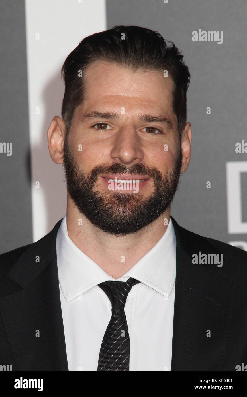 Ryan Kesler 11/13/2017 The World Premiere of "Justice League" held at ...