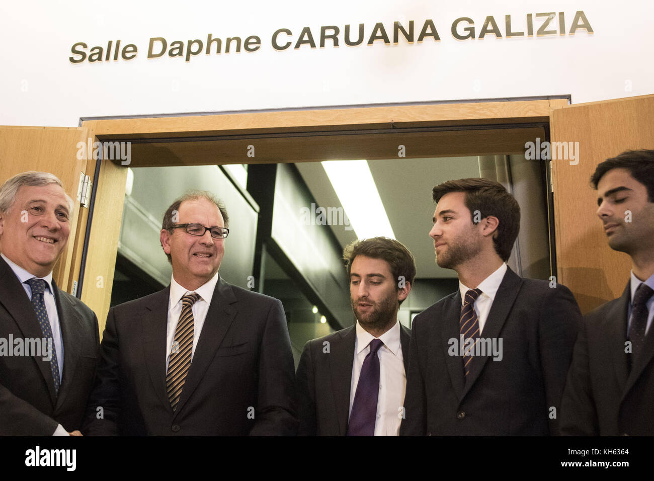 Daphne caruana galizia family hi-res stock photography and images - Alamy