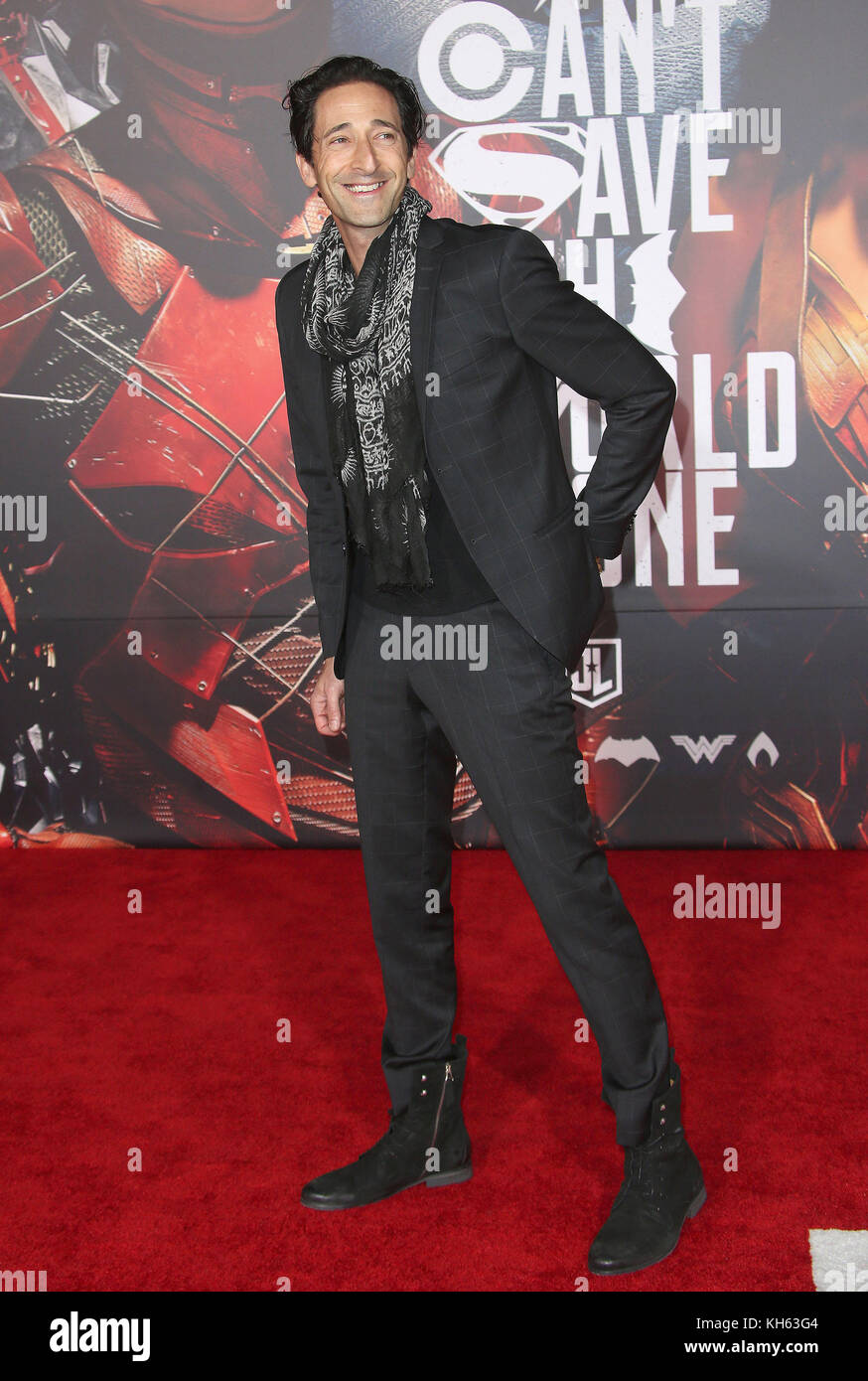 Adrien Brody. "Justice League" Los Angeles Premiere held at the Dolby ...