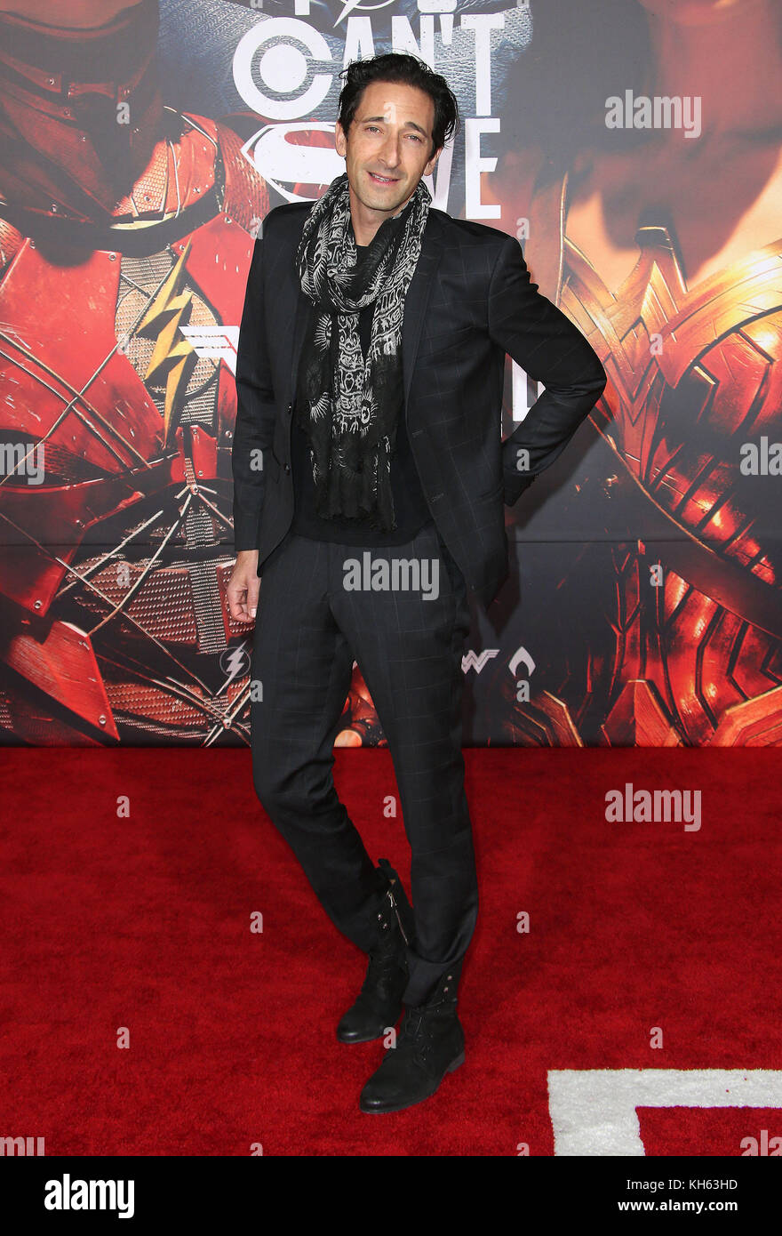 Adrien Brody. "Justice League" Los Angeles Premiere held at the Dolby ...