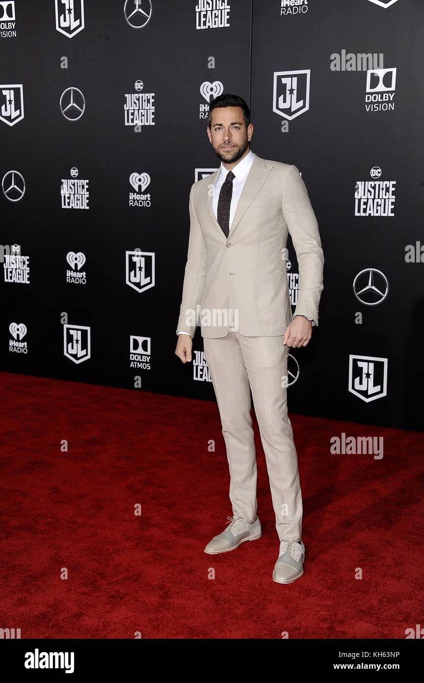 Los Angeles, CA, USA. 13th Nov, 2017. Zachary Levi at arrivals for ...
