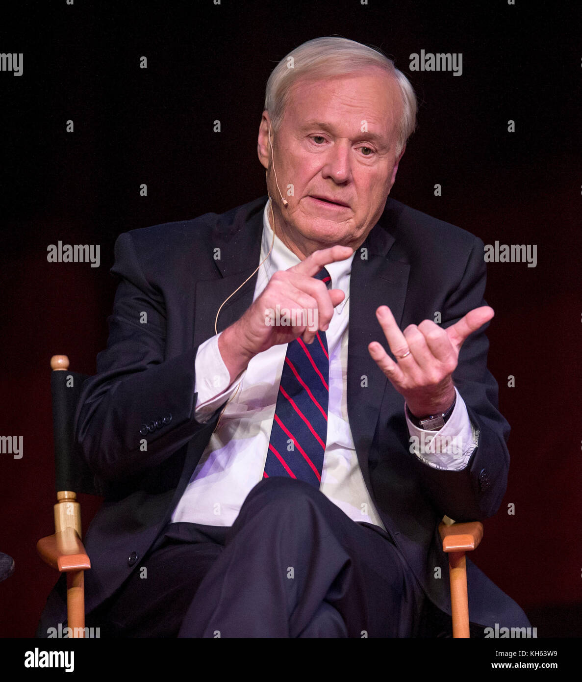 Santa Monica, California, USA. 13th Nov, 2017. CHRIS MATTHEWS, host of ...