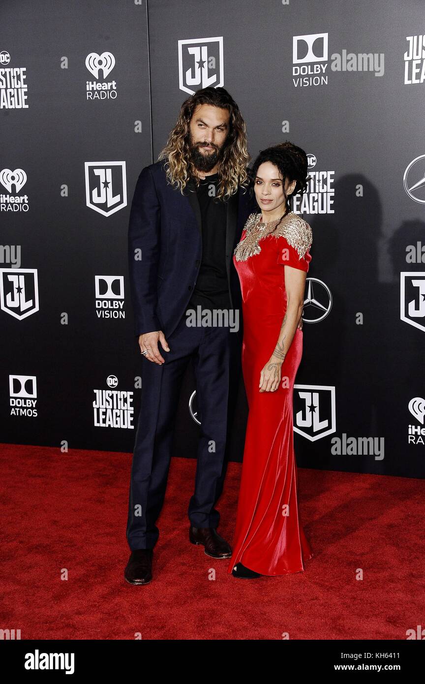 Los Angeles, CA, USA. 13th Nov, 2017. Jason Momoa, Lisa Bonet at ...