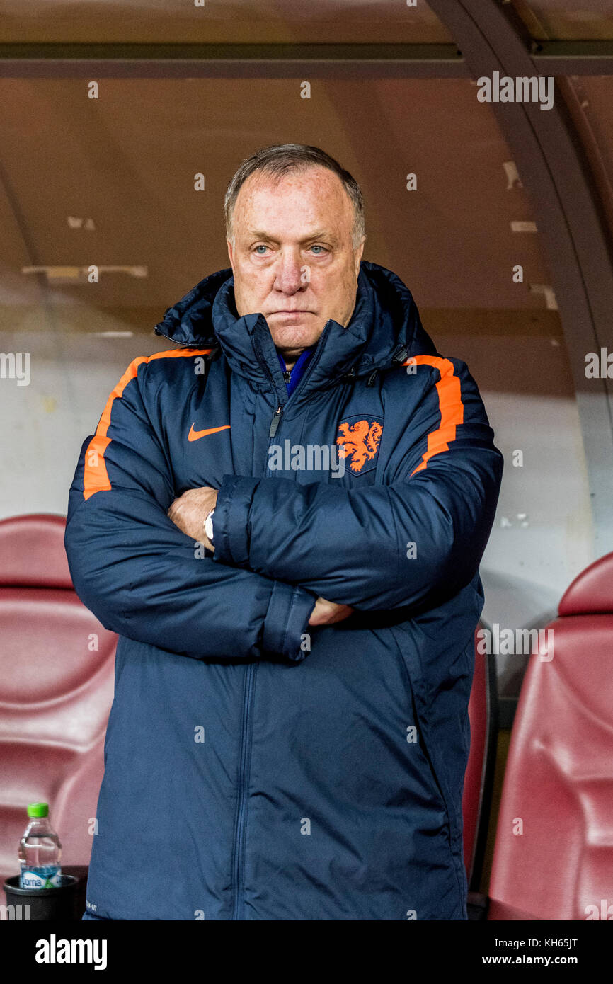 Bucharest, Romania. 14th Nov, 2017. November 14, 2017: Dick Advocaat ...
