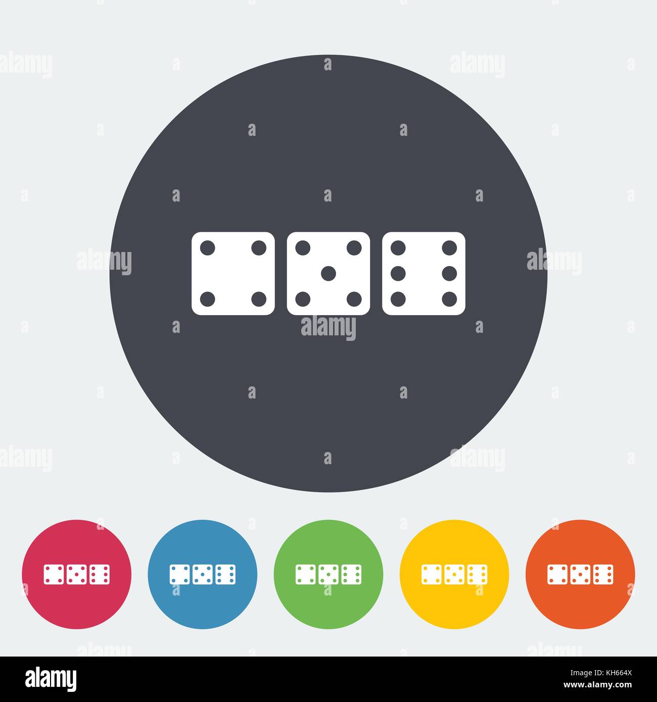 Craps icon Stock Vector Image & Art - Alamy