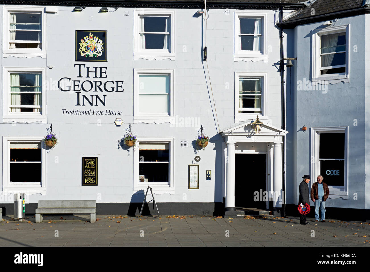 The George Inn, Selby, North Yorkshire, England UK Stock Photo - Alamy