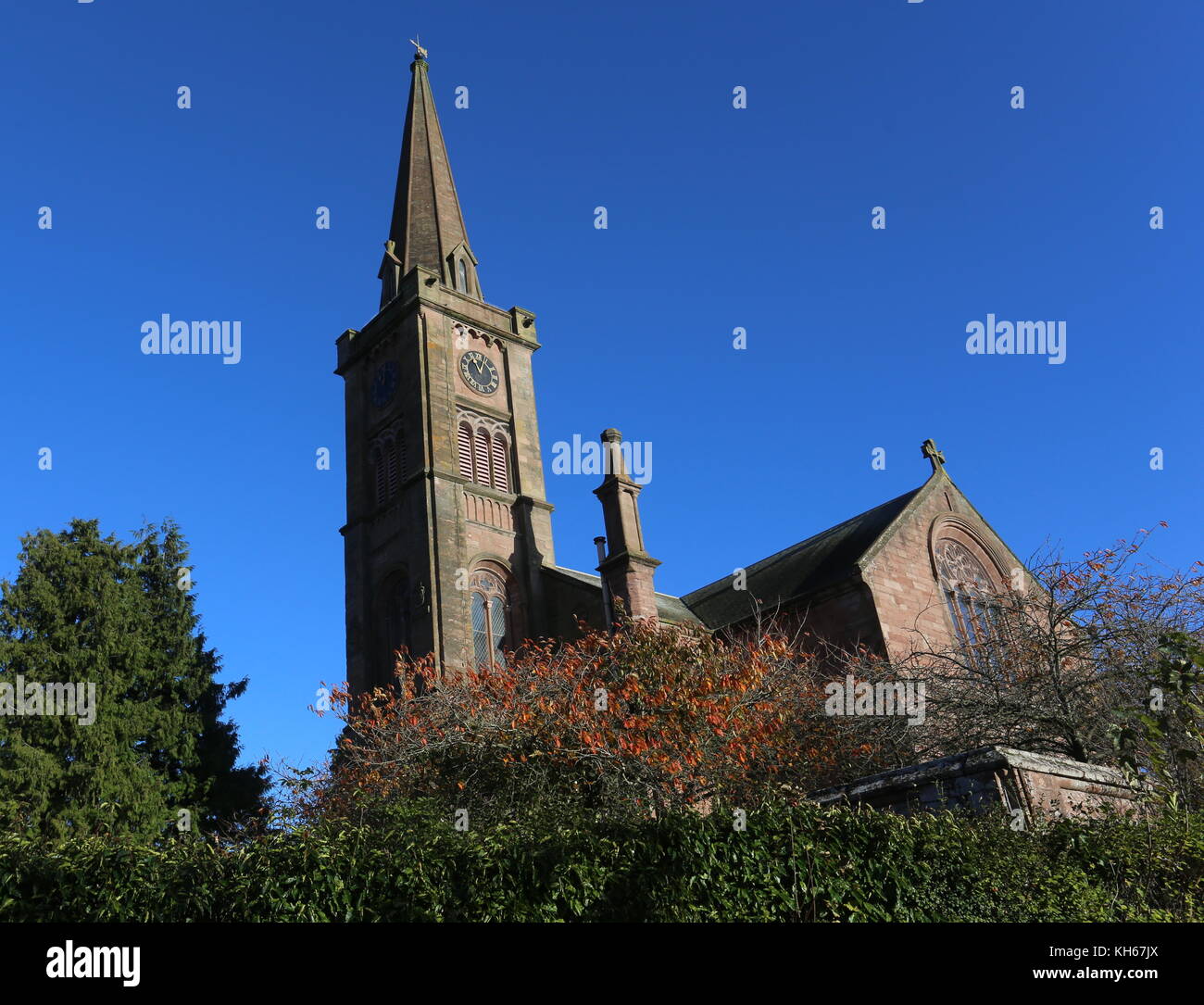 Alyth Parish Church Scotland November 2017 Stock Photo - Alamy