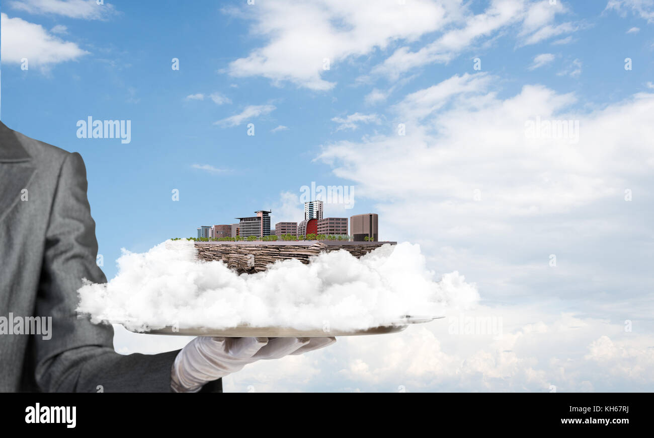 Concept of modern urban development Stock Photo - Alamy