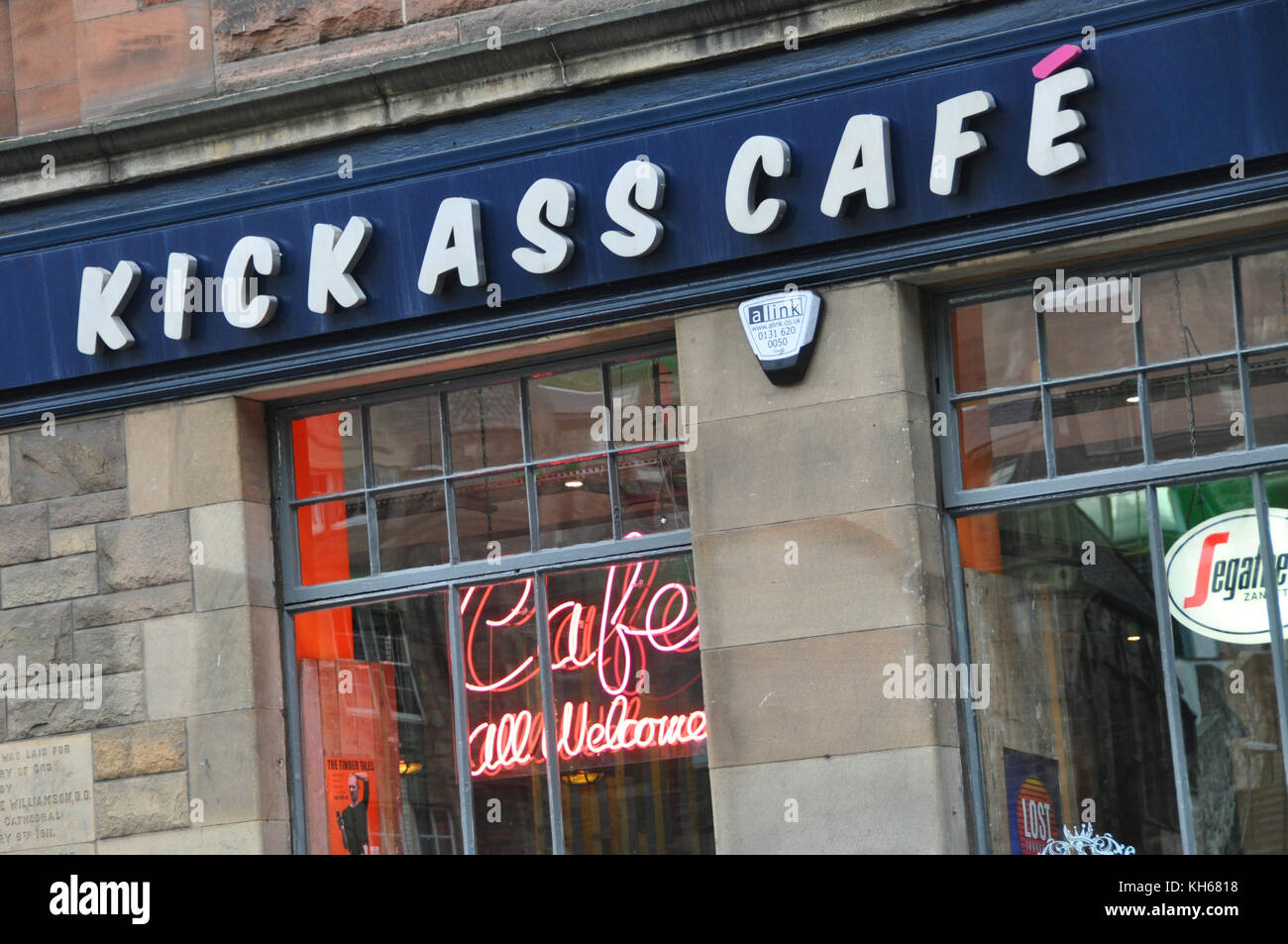 Kick Ass Cafe, trendy cafe in the Grassmarket, Edinburgh, Scotland ...