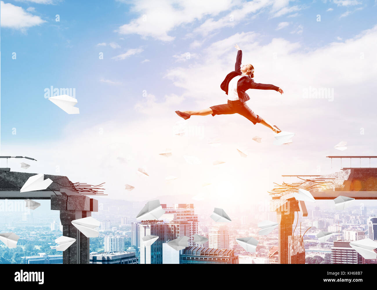 Problem and difficulties overcoming concept Stock Photo - Alamy