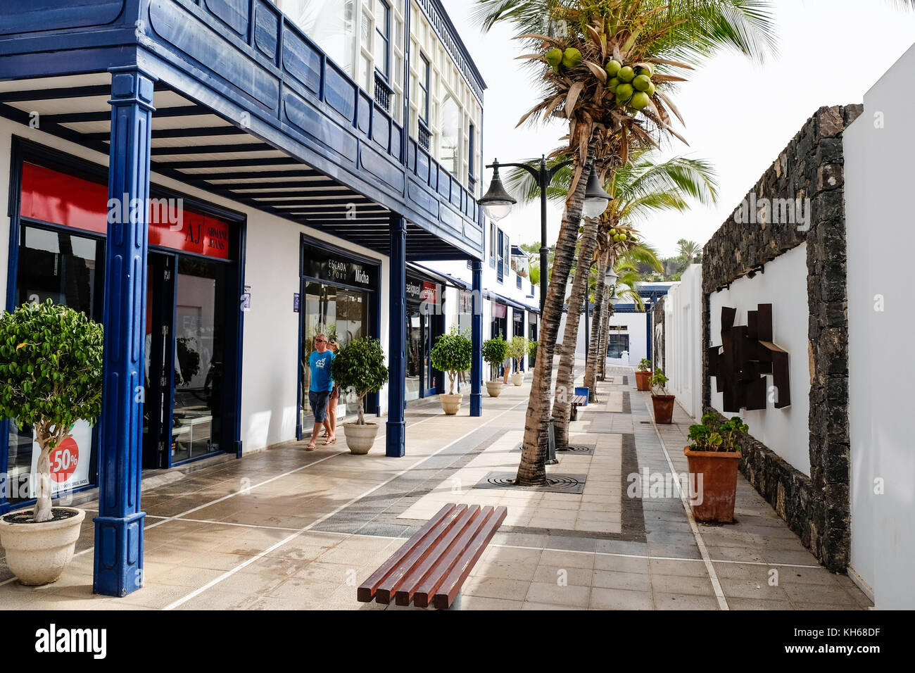 Puerto Calero, Lanzarote, Canary Islands, Spain Stock Photo - Alamy