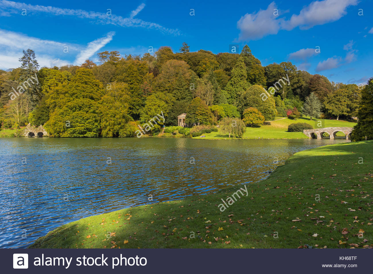 Palladian Bridge Stourhead High Resolution Stock Photography and Images ...