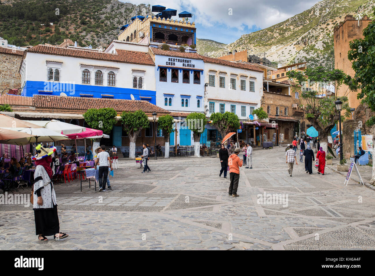 Outa el Hammam, Chaouen, Morocco Stock Photo - Alamy
