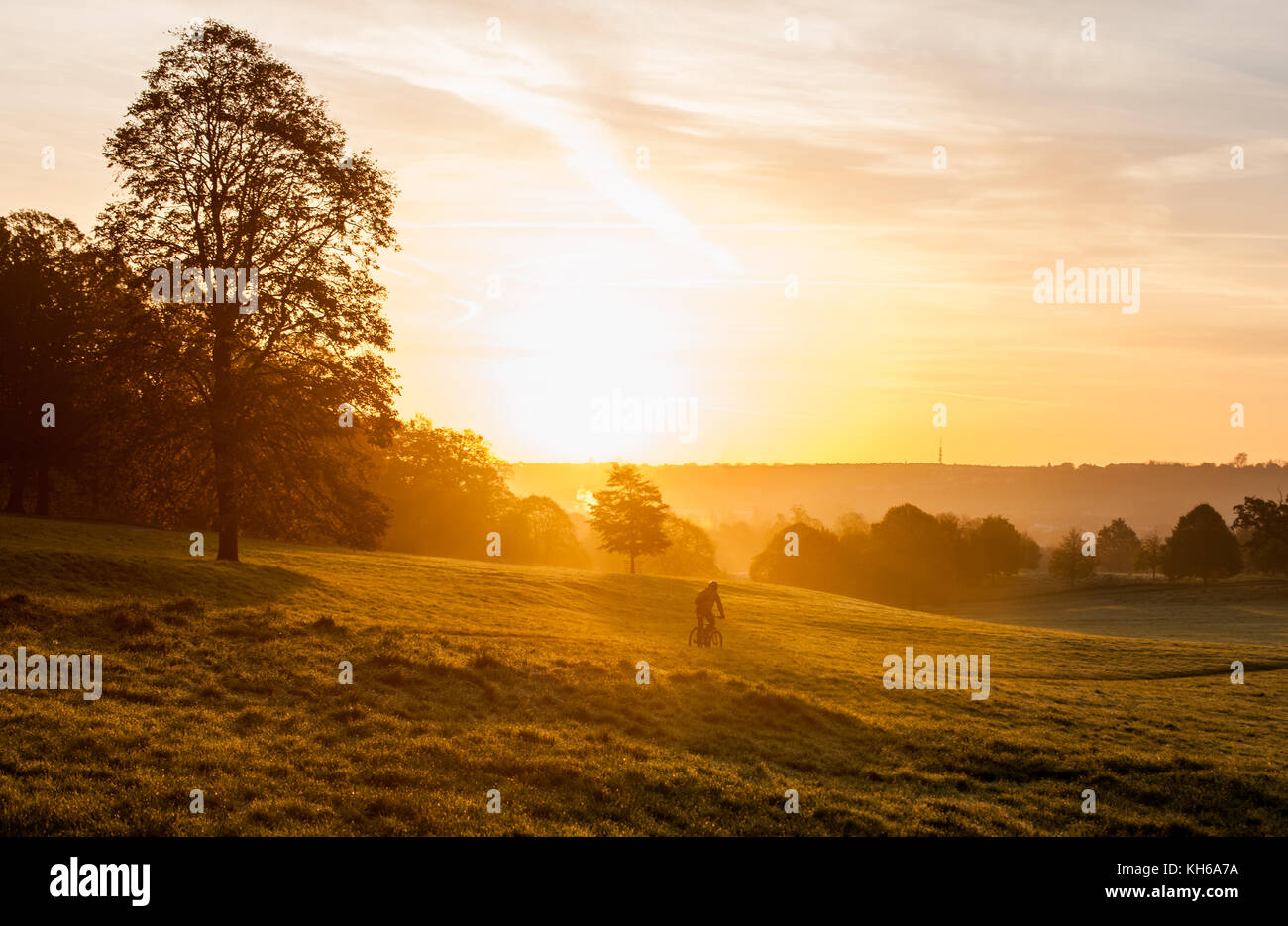 Morning Bike ride Stock Photo - Alamy