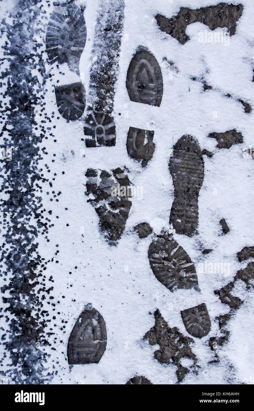 Shoe Print Mud Stock Photos & Shoe Print Mud Stock Images - Alamy