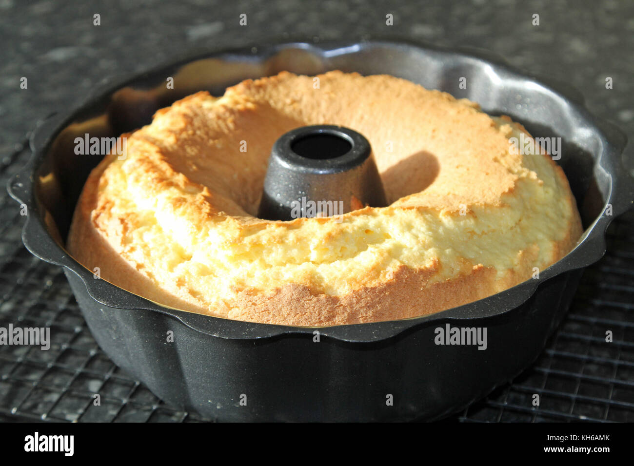 Uniced ring cake Stock Photo - Alamy