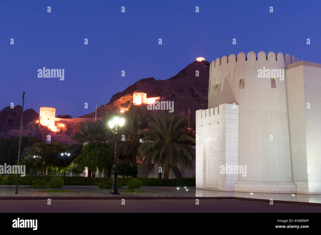 Sultan Palace, Muscat, Oman Stock Photo - Alamy