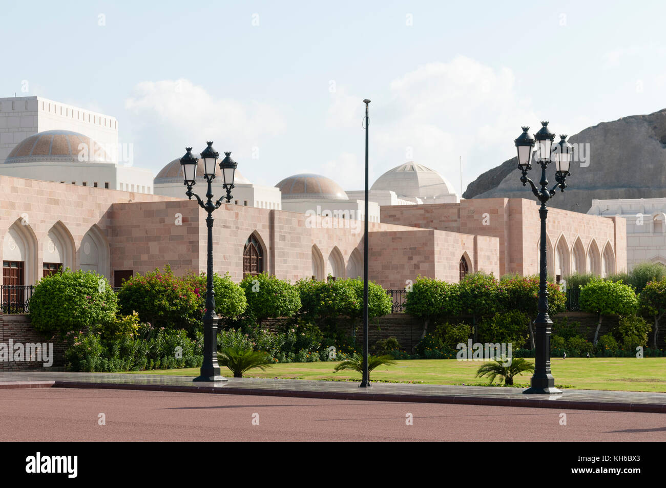 Sultan palace, Muscat, Oman Stock Photo - Alamy
