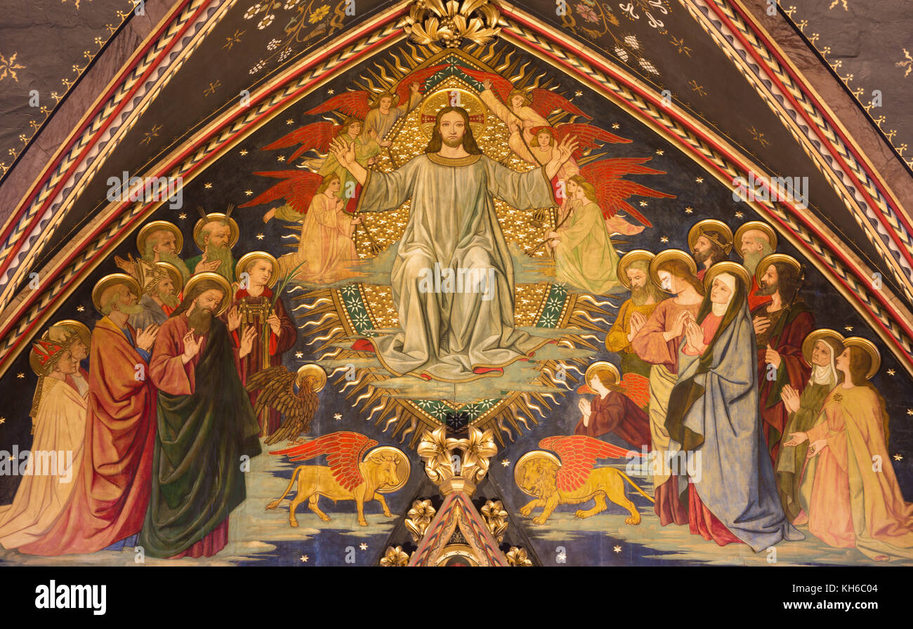 LONDON, GREAT BRITAIN - SEPTEMBER 15, 2017: The neo gothic Glory of ...