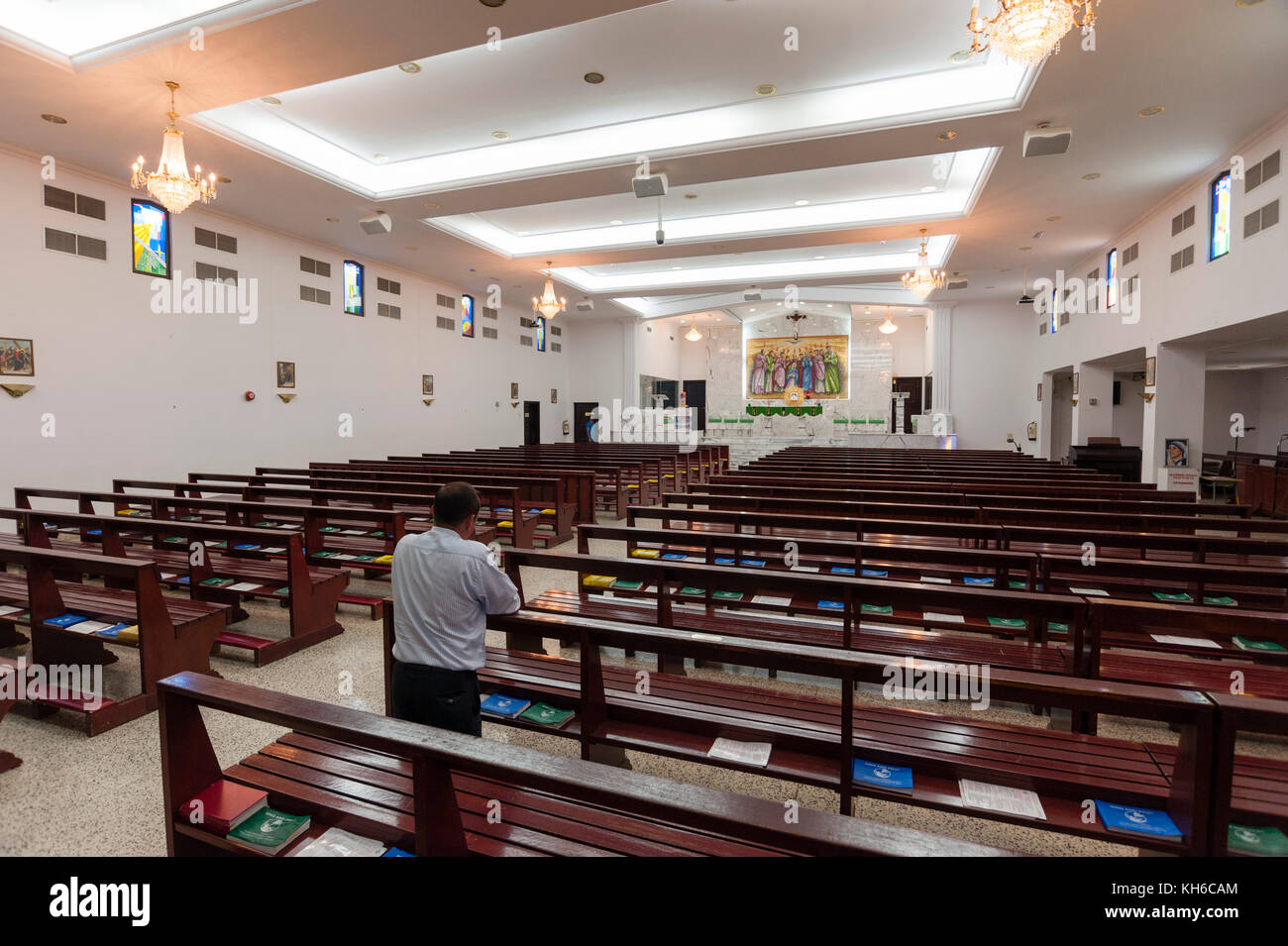 Holy Spirit Catholic church, Muscat, Oman Stock Photo - Alamy