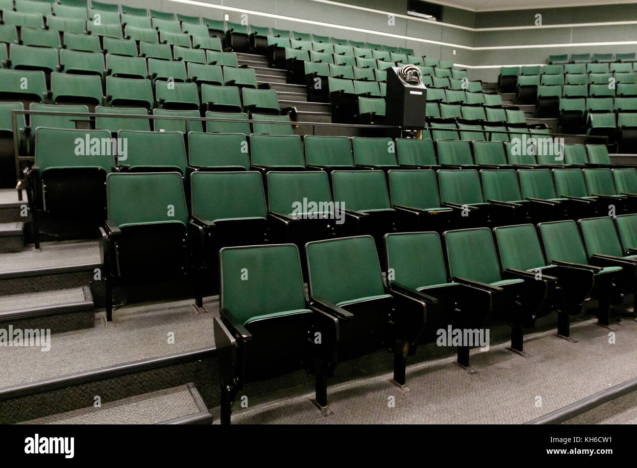 Inside one of the auditoriums of the Massachusetts Institute of ...