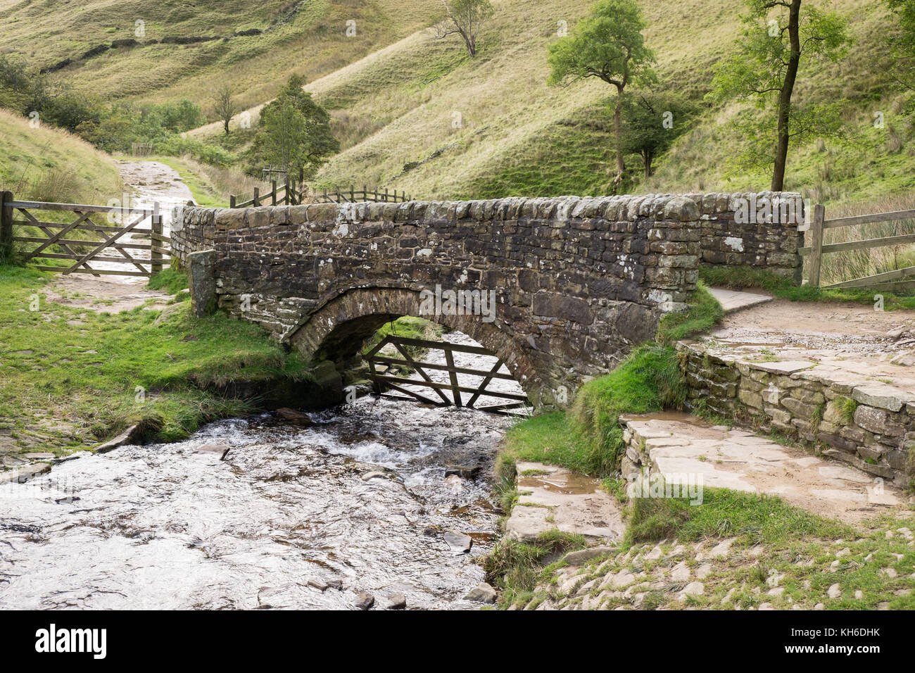 Jacob's Ladder, Edale in the Derbyshire Peak District, England Stock ...