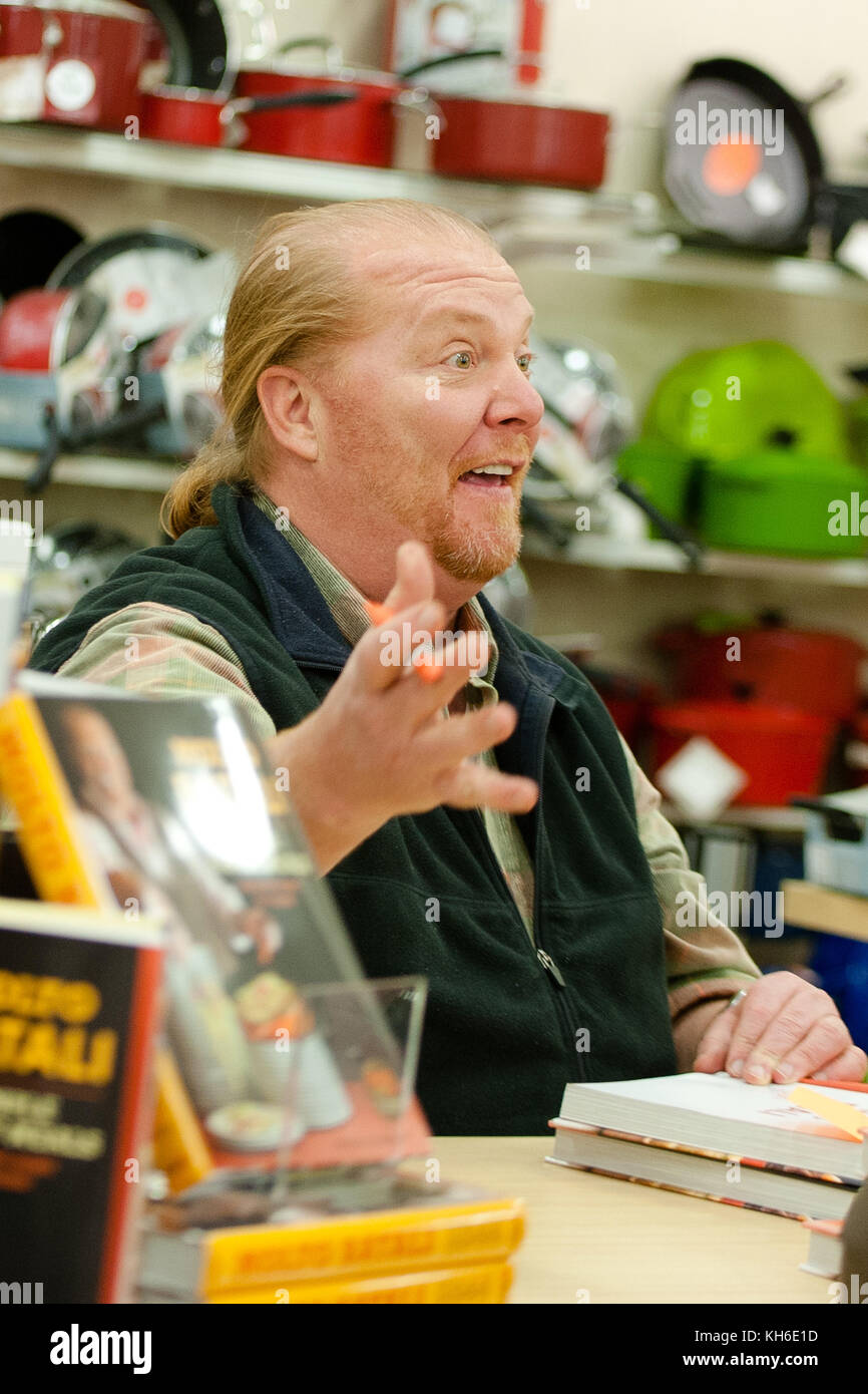 Mario Batali promotes his cookbook, Molto Batali Simple Family Meals at ...