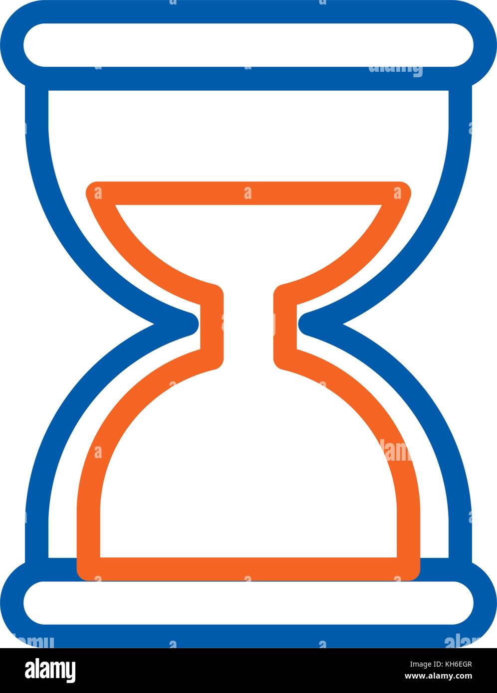 hourglass social media mobile app symbol Stock Vector Image & Art - Alamy