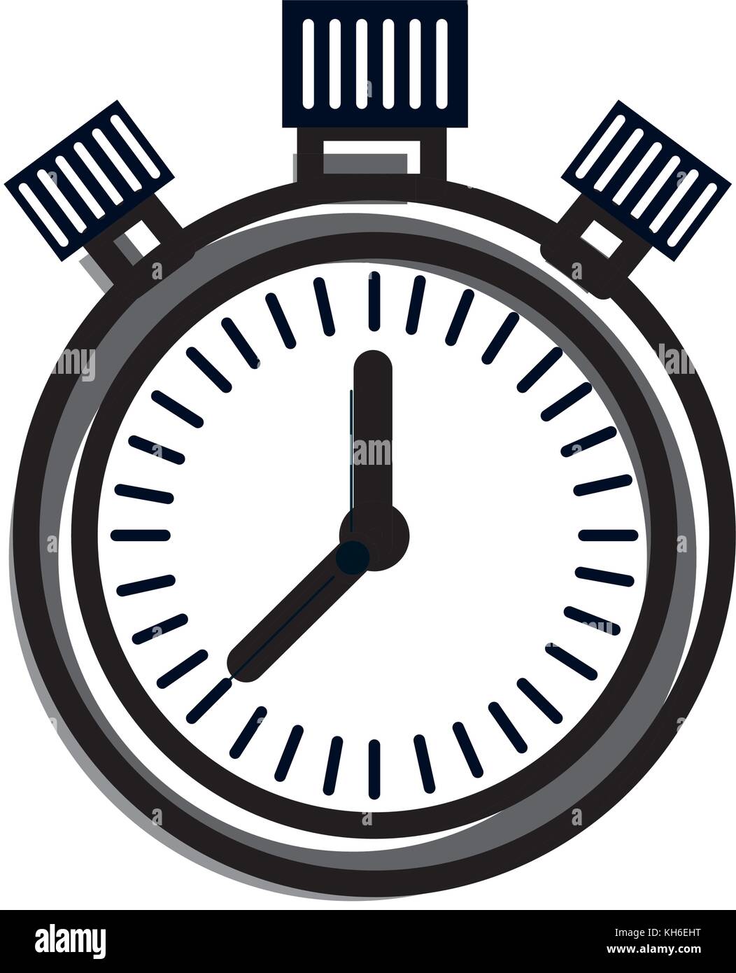 stopwatch time management control planning concept design Stock Vector ...