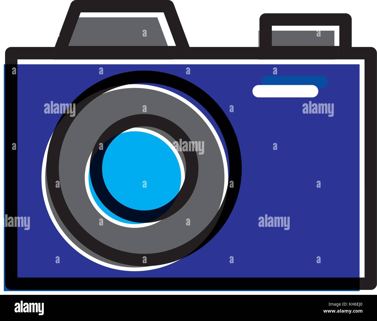photograph camera lens flash device studio Stock Vector Image & Art - Alamy