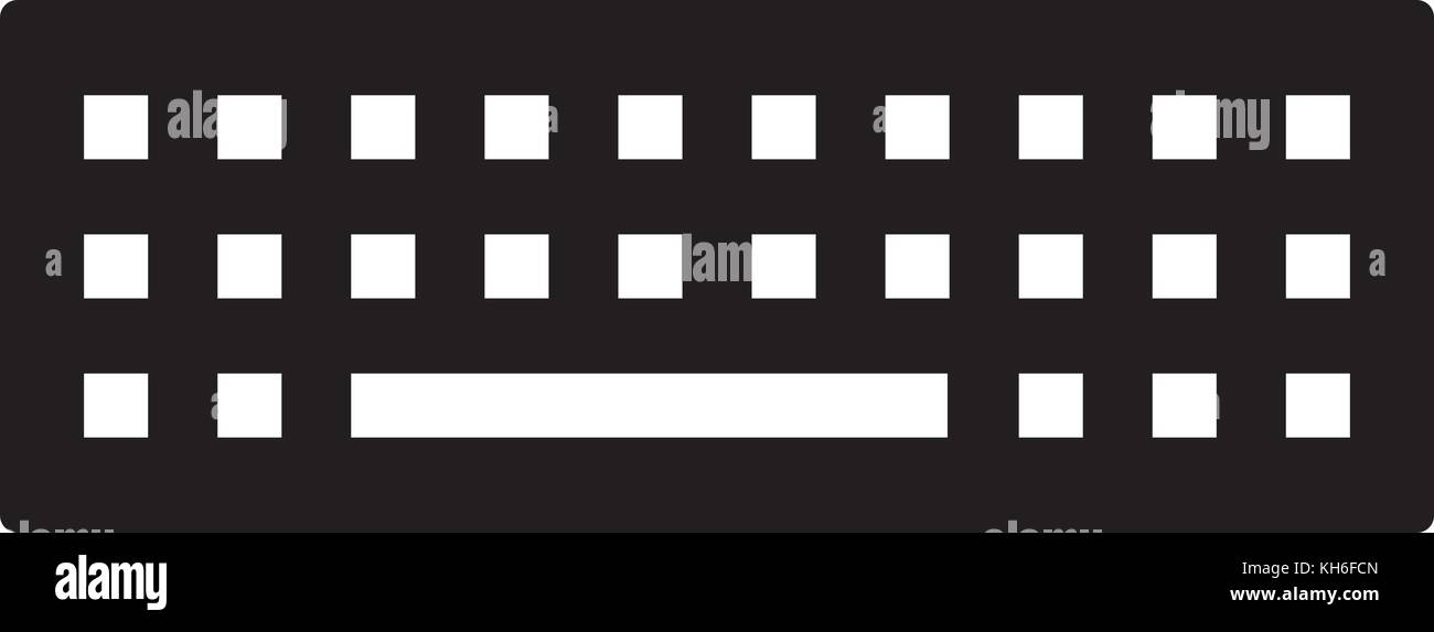 keyboard technology digital gadget image Stock Vector Image & Art - Alamy