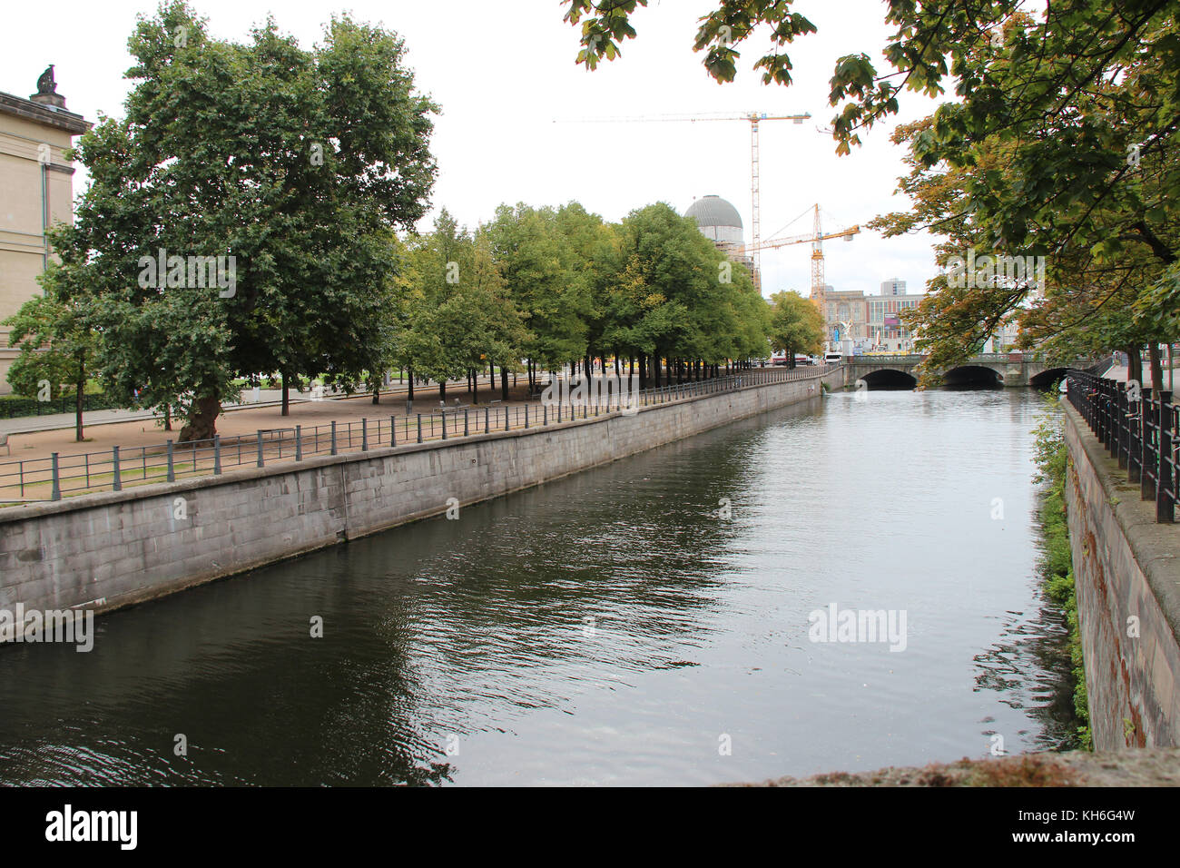 The Spree river in Berlin (Germany Stock Photo - Alamy