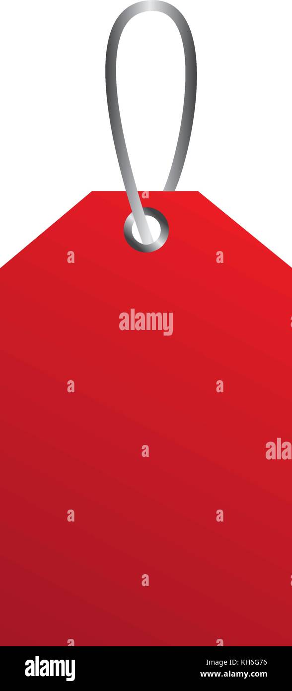 red price tag commerce sale offer symbol Stock Vector Image & Art - Alamy