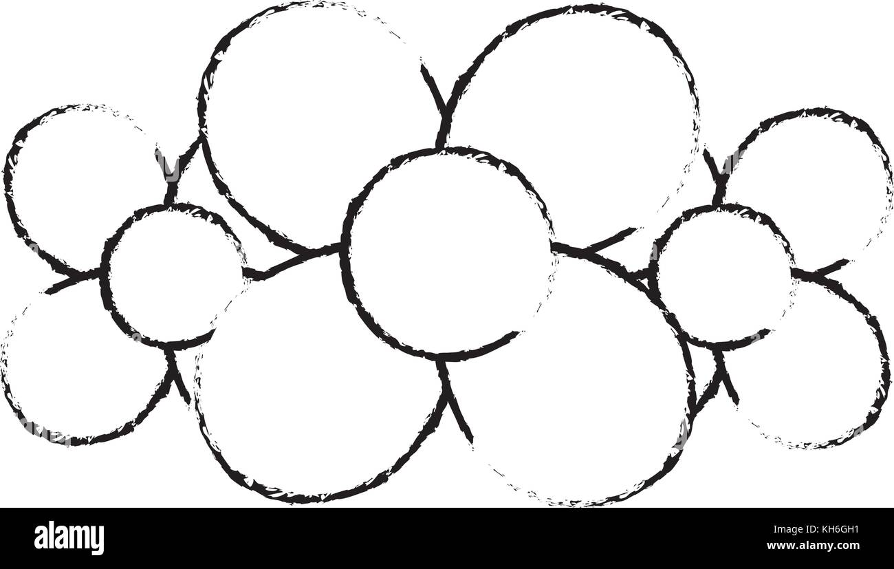 Cute balloon on cartoon Black and White Stock Photos & Images - Alamy