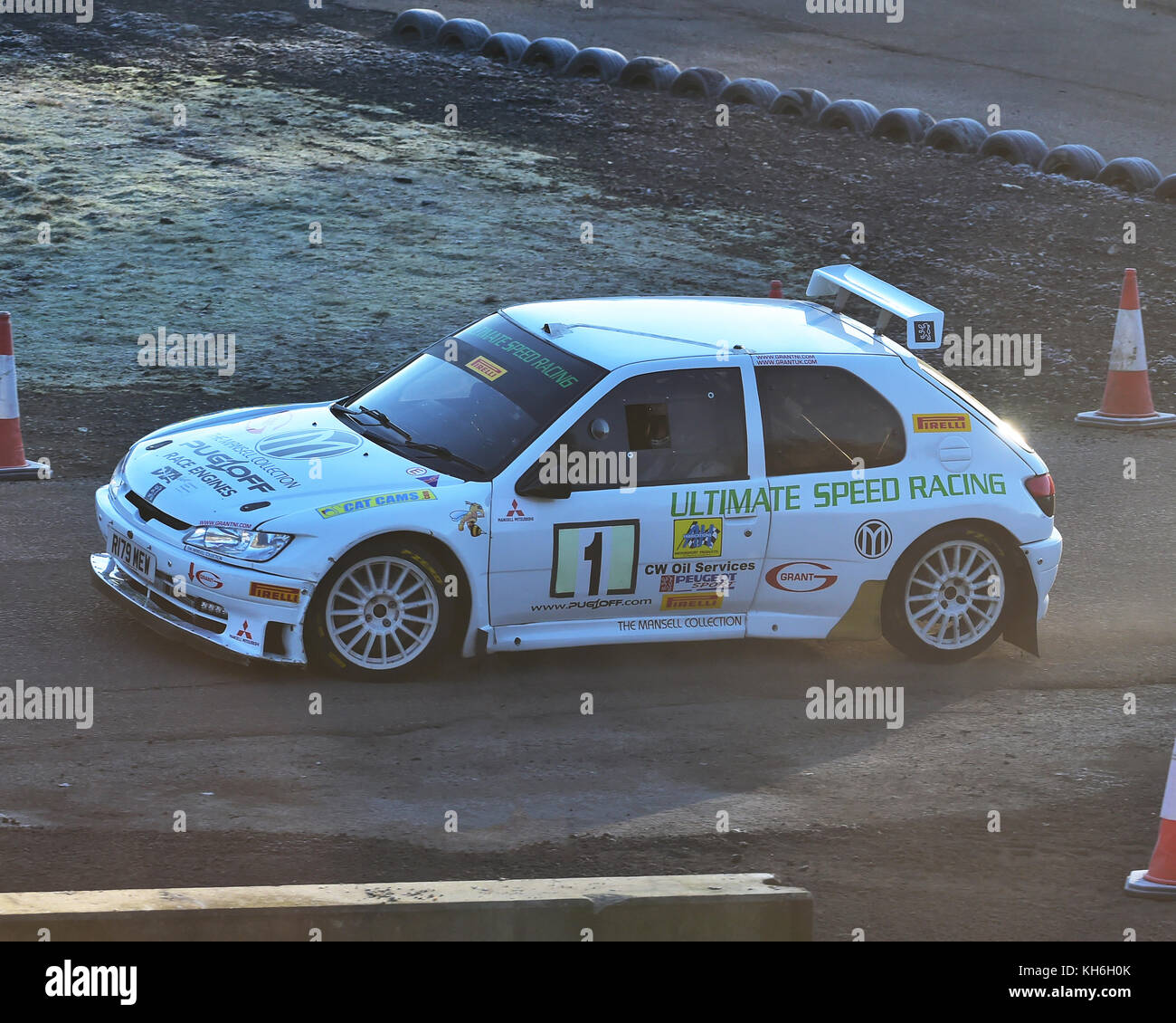 Chris West, Harry Brown, Peugeot 306 Maxi, MGJ Rally Stages, Chelmsford ...