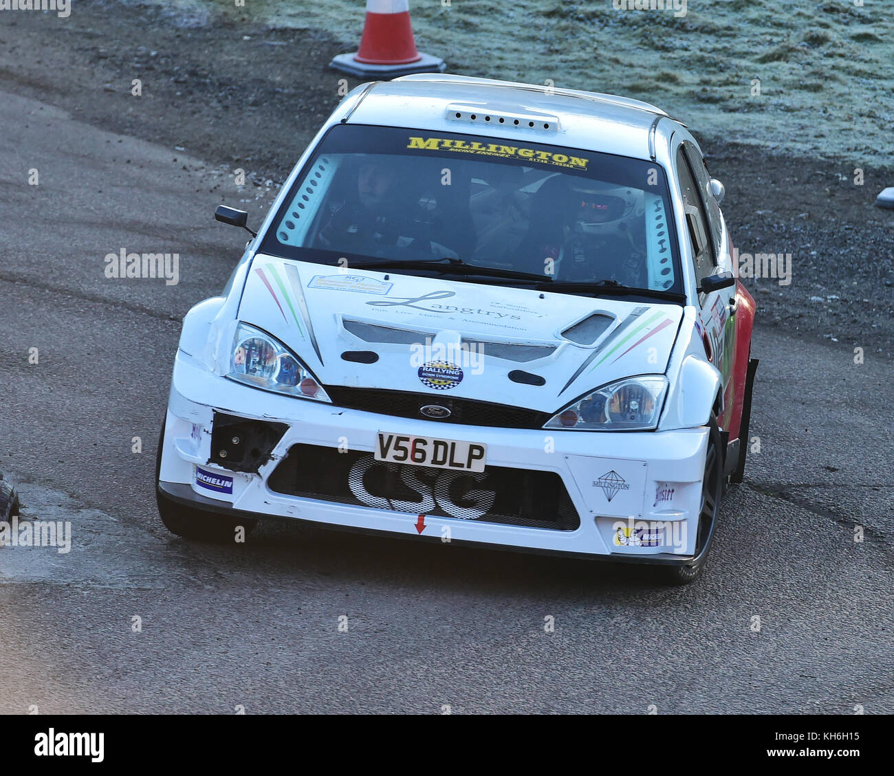 Rob Hughes, Sion Cunniff, Ford Focus Millington, MGJ Rally Stages ...